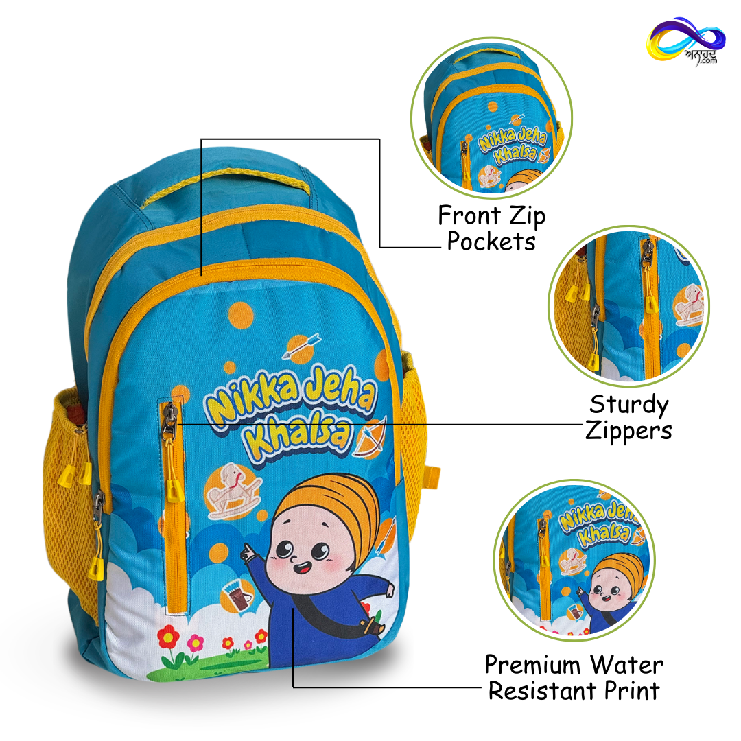 Nikka Jeha Khalsa School Bag – Anaahad Productions